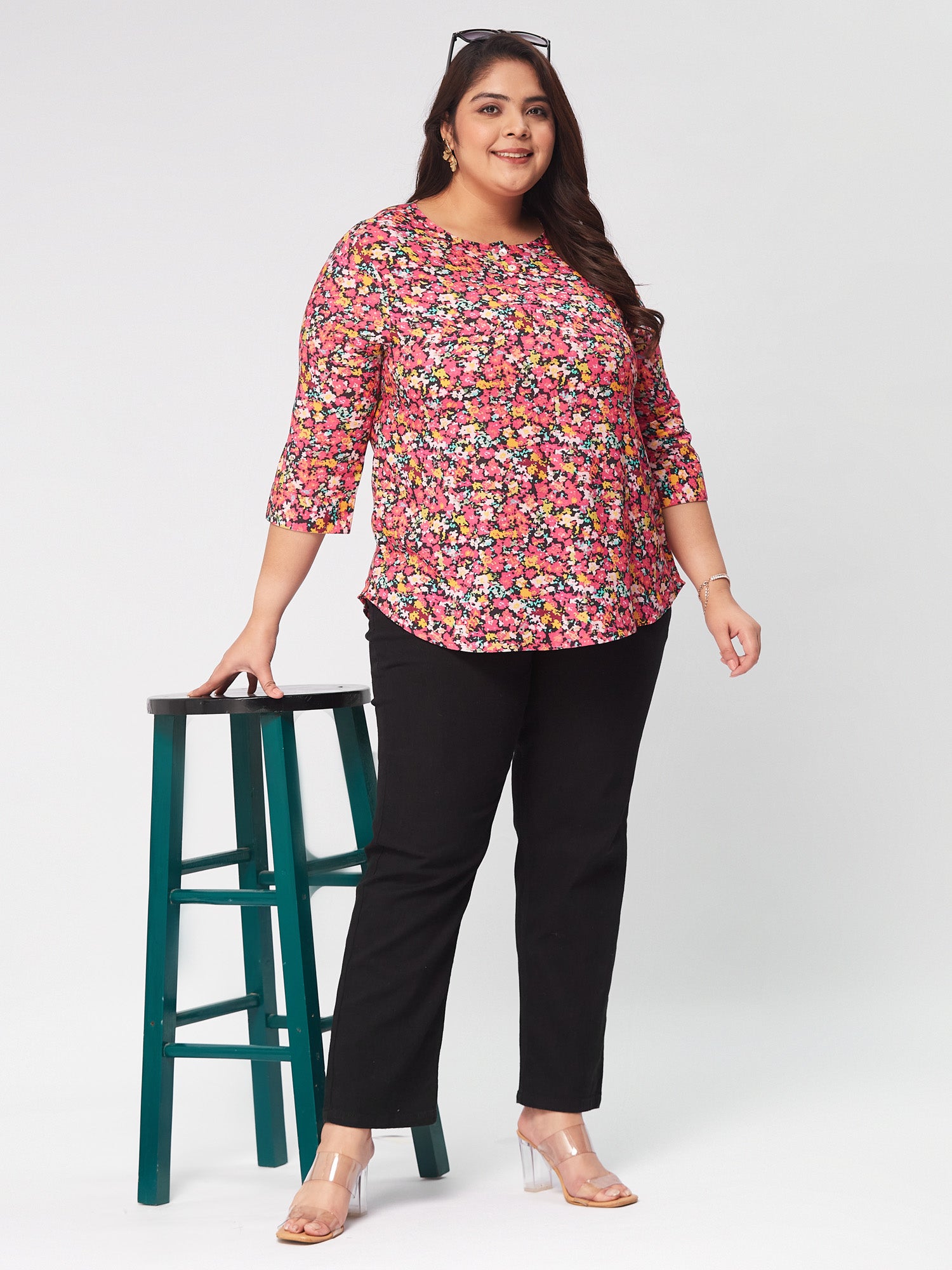 Get Plus Size Plus Size DitsyTops: Where Fashion Flourishes with Delicate Floral Ele for WOMEN ...